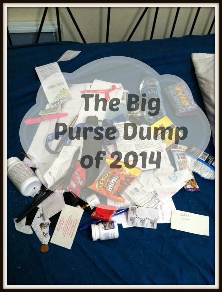 Day 2 of 7: The Big Purse DUMP of 2014